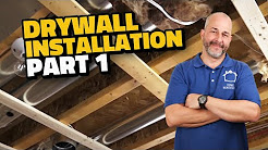 DRYWALL INSTALLATION GUIDE A-Z DIY - YouTube