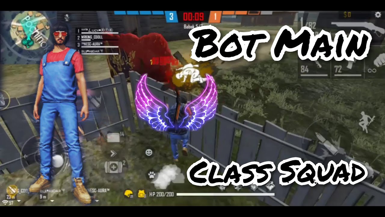 Bot Main Class Squad Auto Rata LUCY / لوسي - YouTube