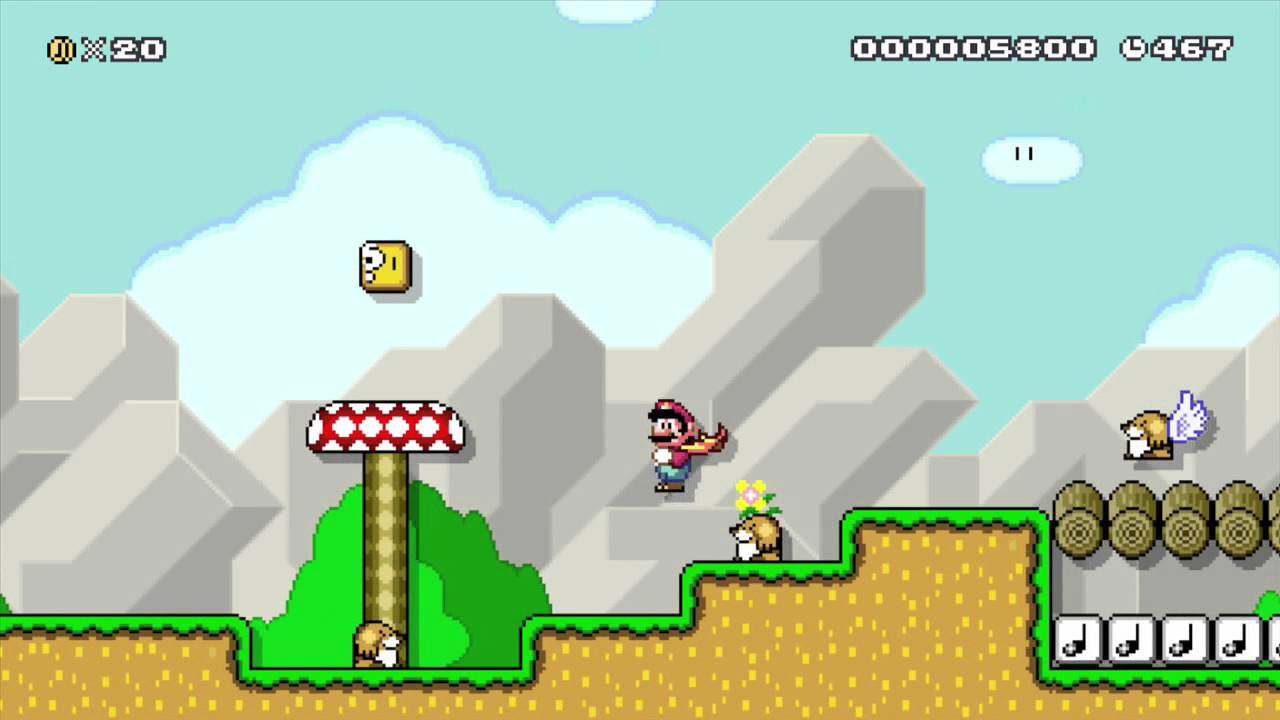 Super Mario Maker Level Showcase #1 - YouTube