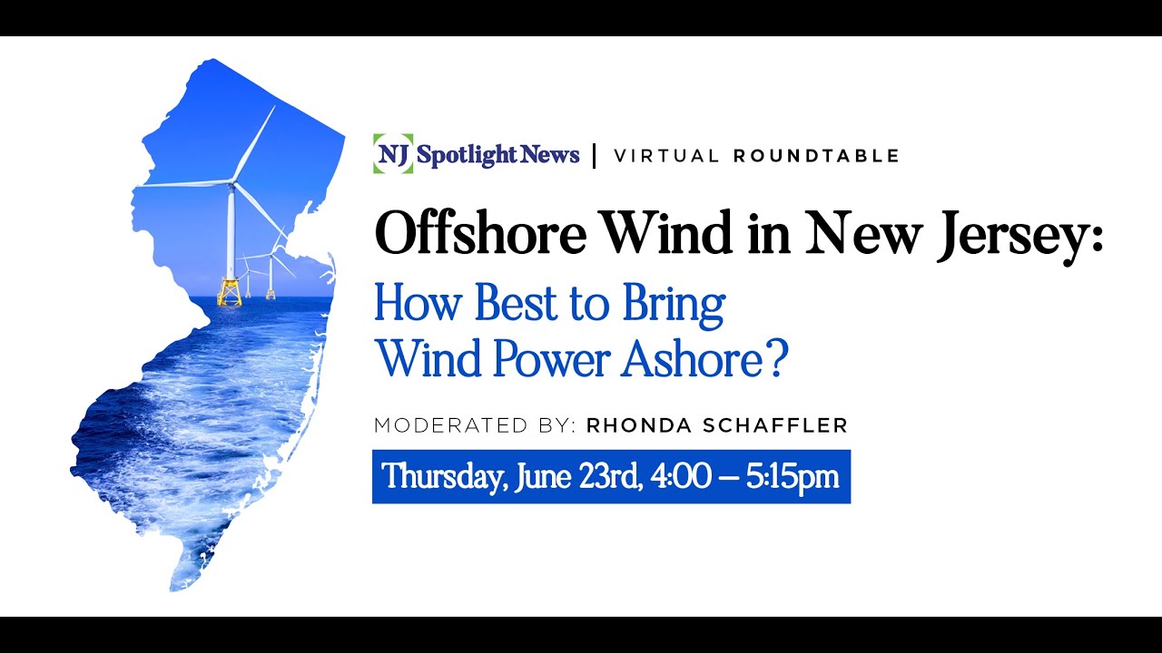 Offshore wind in New Jersey: How best to bring wind power ashore? - YouTube