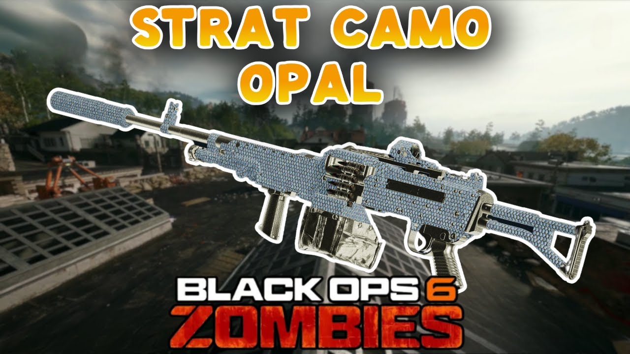 MA STRAT POUR FARM LE CAMO OPAL - BLACK OPS 6 ZOMBIES - YouTube