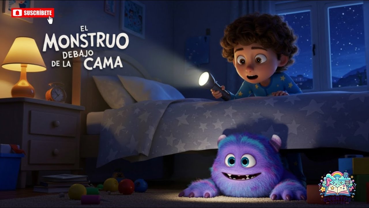 📖 EL MONSTRUO DEBAJO DE LA CAMA 🛏️👾 📖 - YouTube