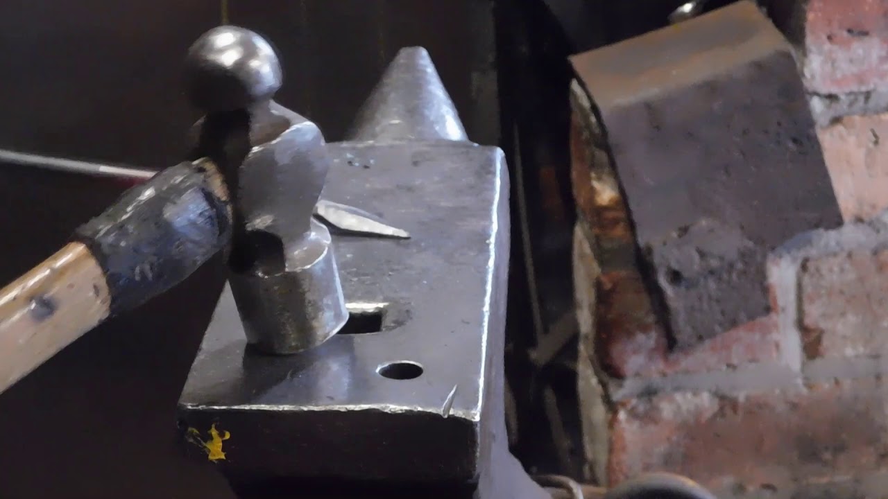 arrow pendant / how to make blacksmith arrowhead pendant - YouTube