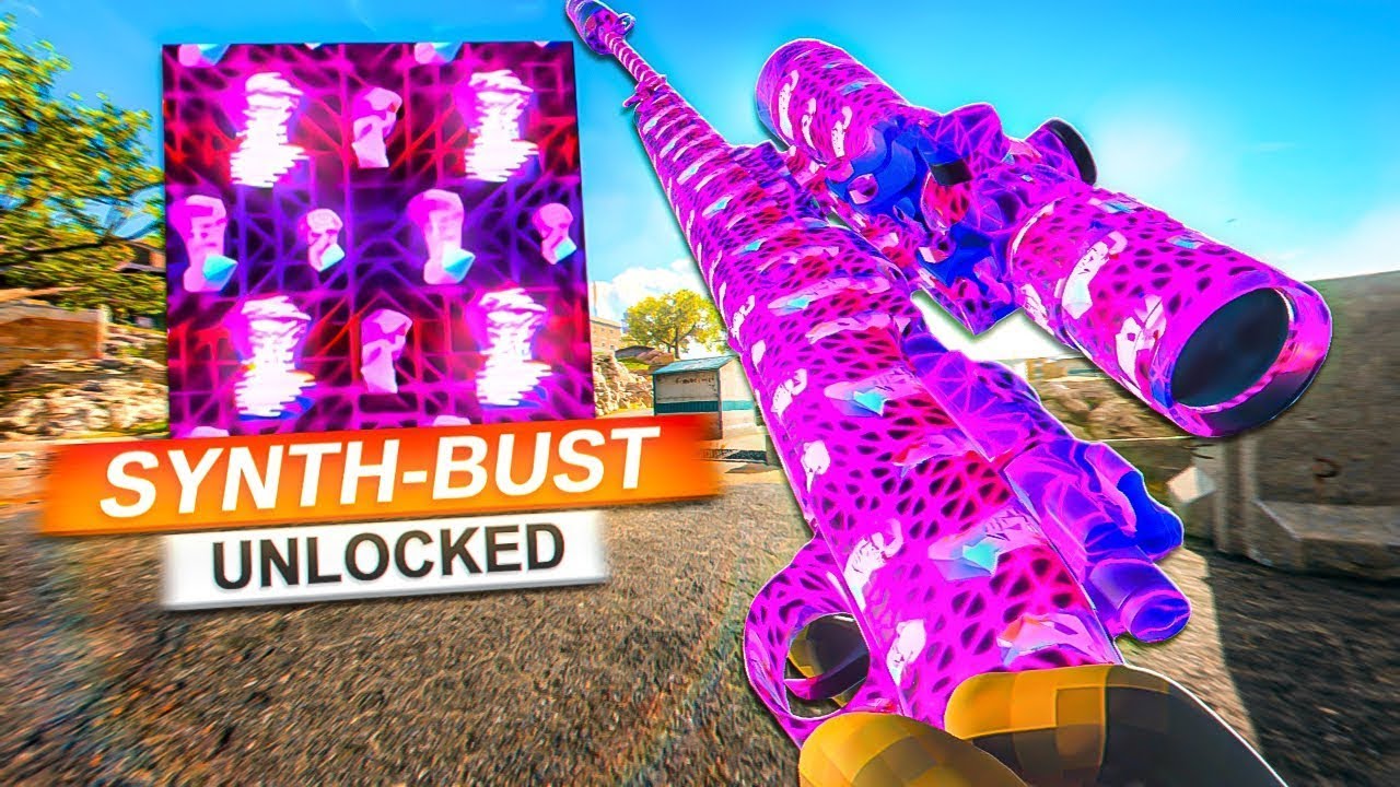 UNLOCK New "SYNTH-BUST" ANIMATED CAMO FAST! All 12 GET HIGHER COIN ...