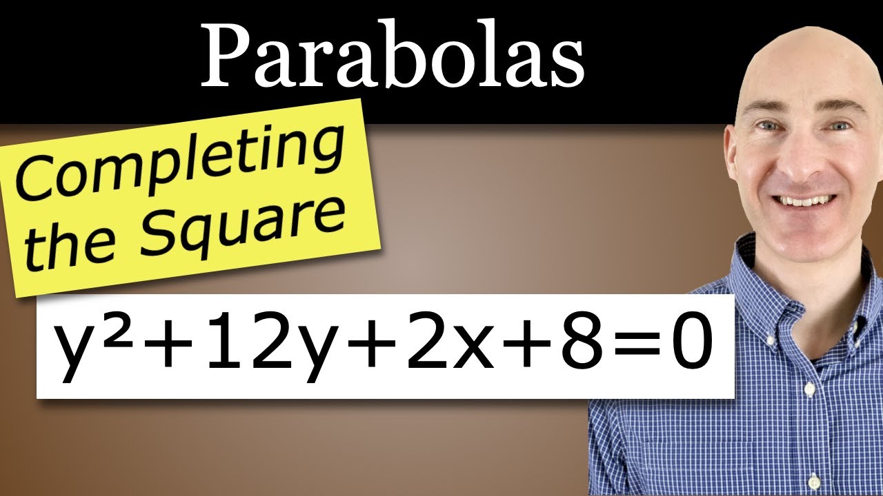 Graph the Parabola by Completing the Square and Using Focus and Vertex ...