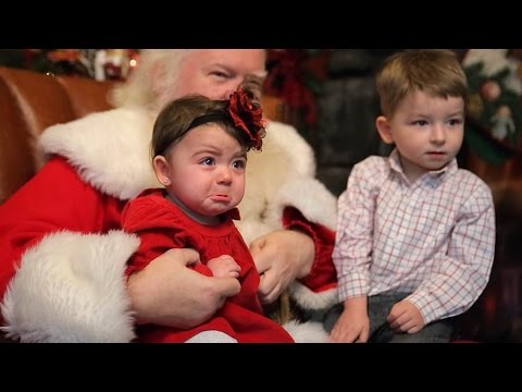 Top 30 Kids Terrified By Santa Claus And Left Weeping & Crying Alone ...