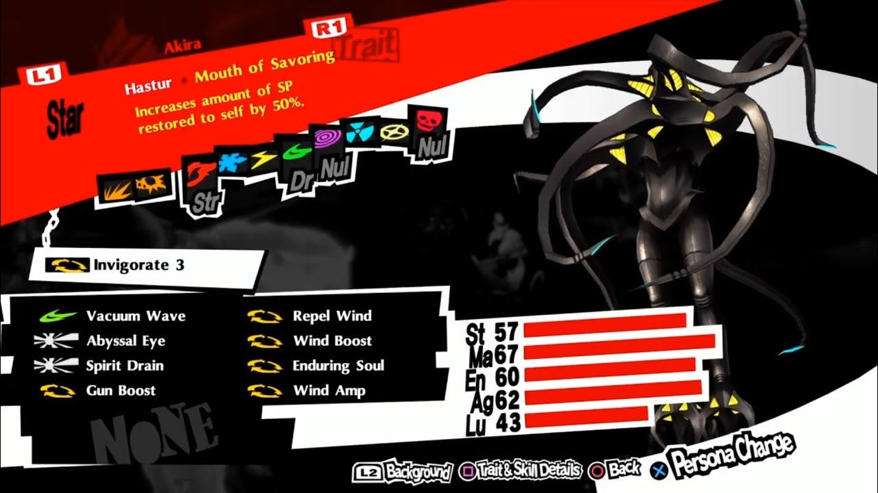 Hastur Wind Build (Not Finished) - Persona 5 Royal - YouTube