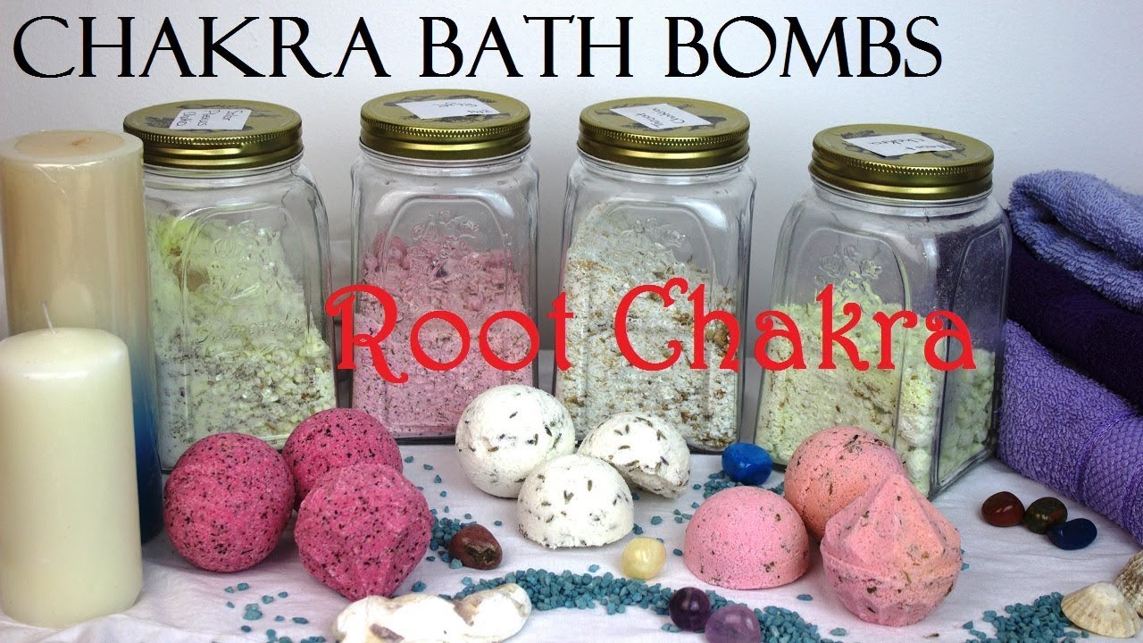 DIY, Witch! Chakra Bath Bombs - 1st Chakra - YouTube