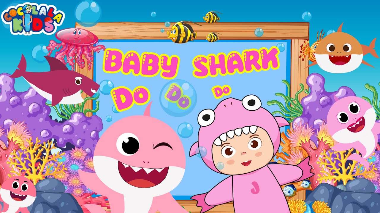 Baby Shark + more Nursery Rhymes | Johny Johny Yes Papa Nursery Rhymes ...