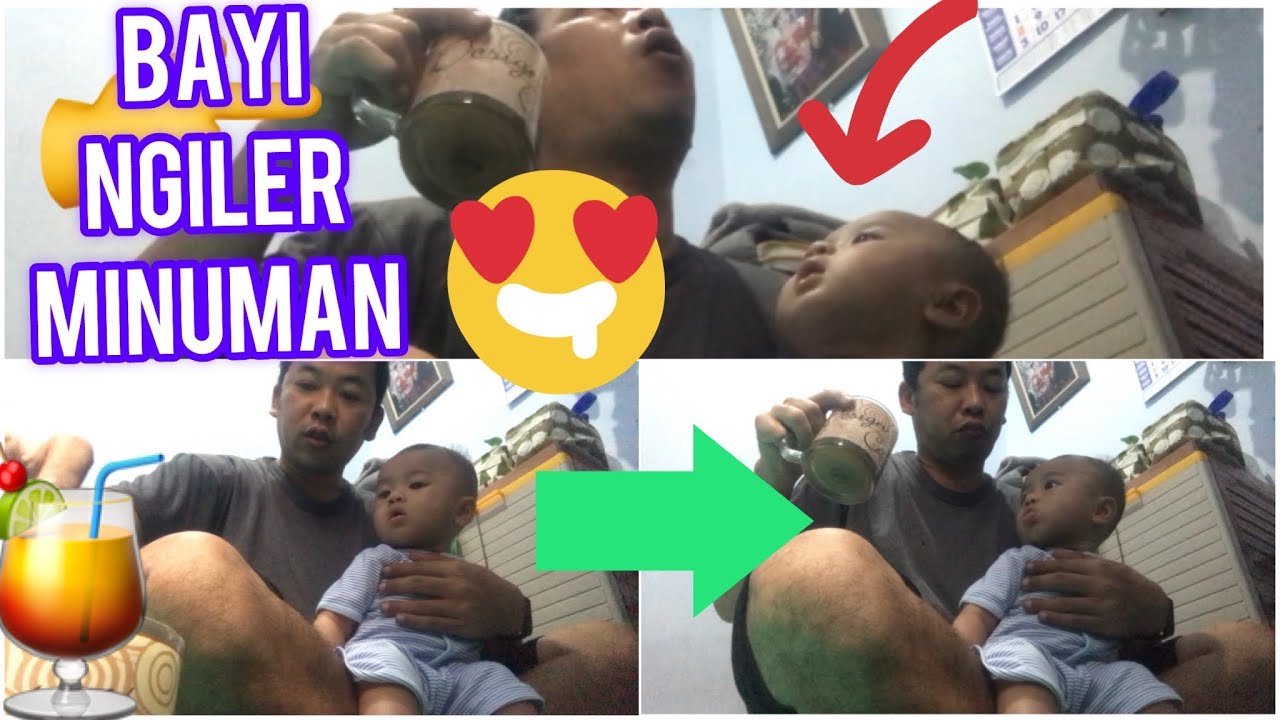 BAYI NGILER MINUMAN - BAYI 4 BULAN NGILER TERUS - ANAK BAYI UMUR 4 ...