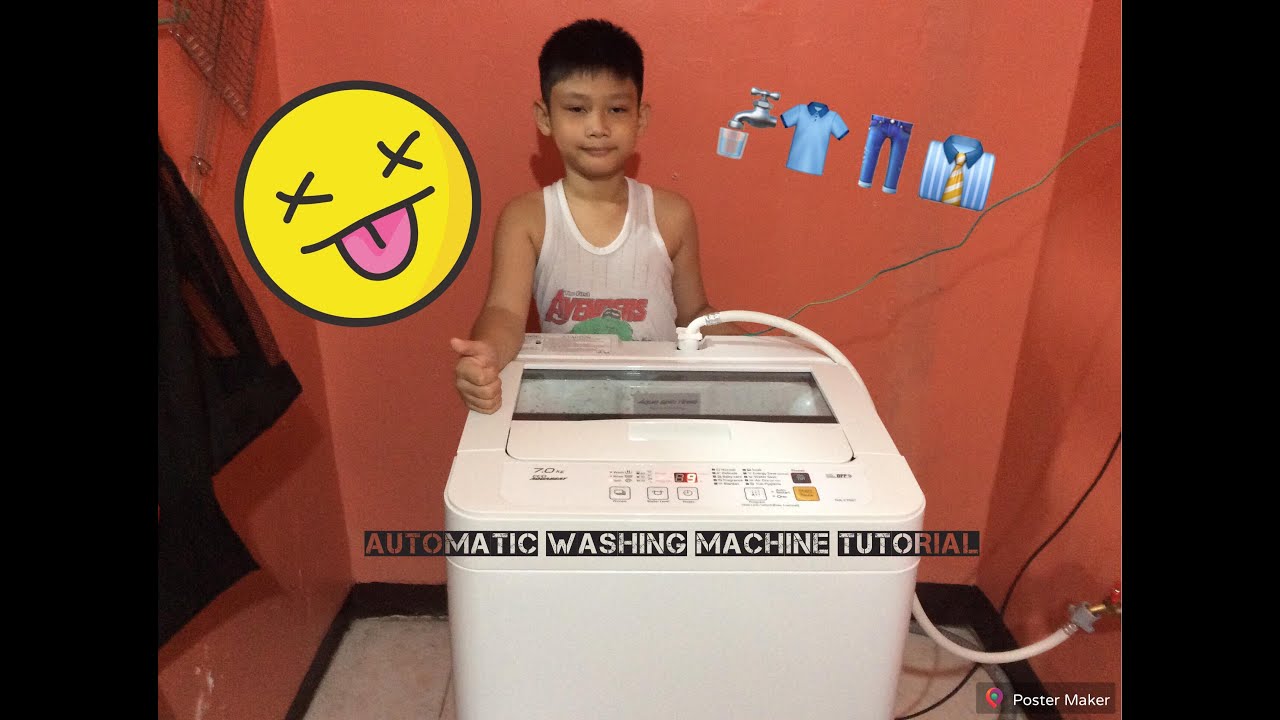 Panasonic Automatic Washing Machine Tutorial - YouTube
