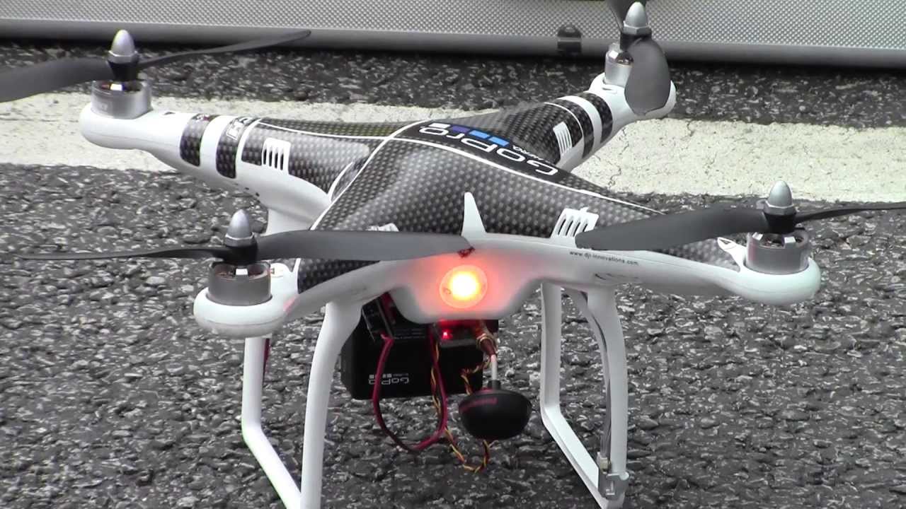 DJI Phantom FPV Flight with Turnigy 9X 2.4 Ghz 9 Channel Part 2 Tel ...