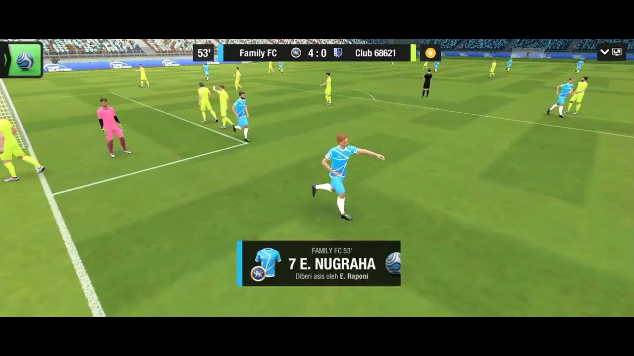 Bermain Game Top Eleven Family FC VS Club 68621 - YouTube