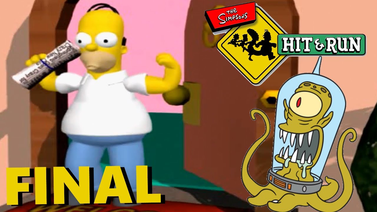 The Simpsons Hit and Run 100% - The Final Mission - YouTube