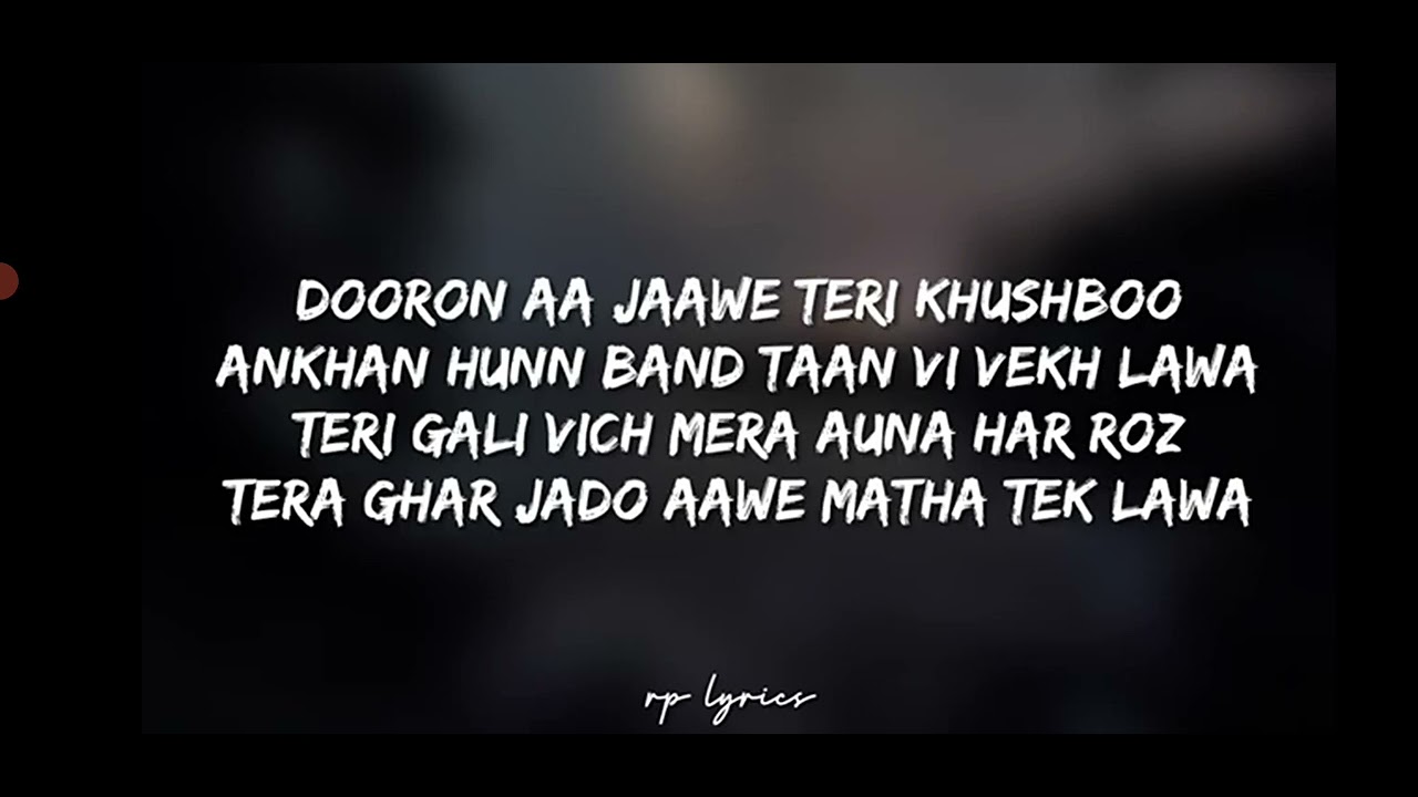 Jannat ve// Darshan Raval// lyrics### - YouTube