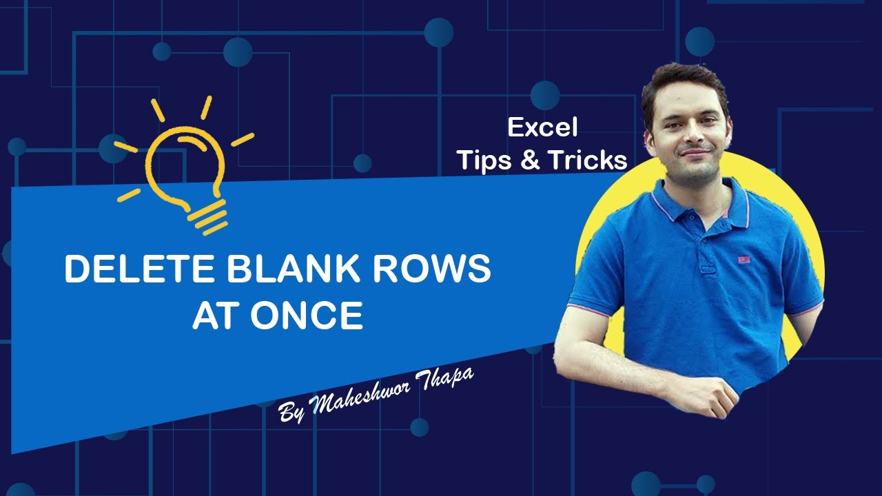 How To Delete Blank Rows In Excel YouTube how-to-delete-blank-rows-in-excel-youtube