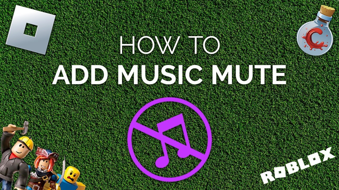 How to add a Turn Off Music button in Roblox Studio? - YouTube