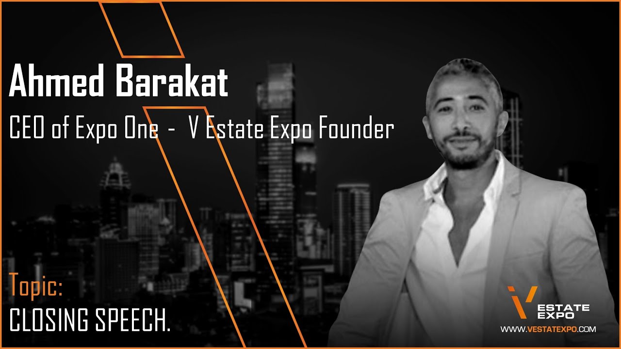 Ahmed Barakat - V Estate Expo Live Session 22nd June - YouTube