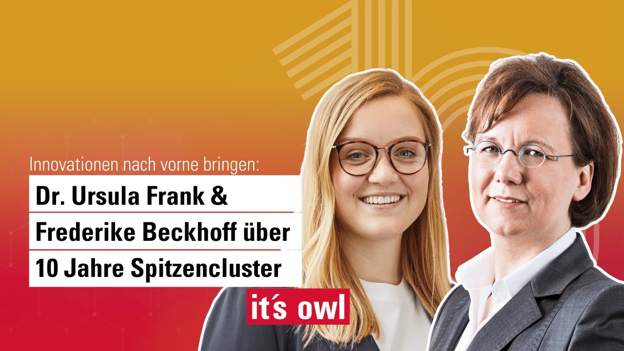 Innovationen nach vorne bringen: Frederike Beckhoff & Dr. Ursula Frank ...