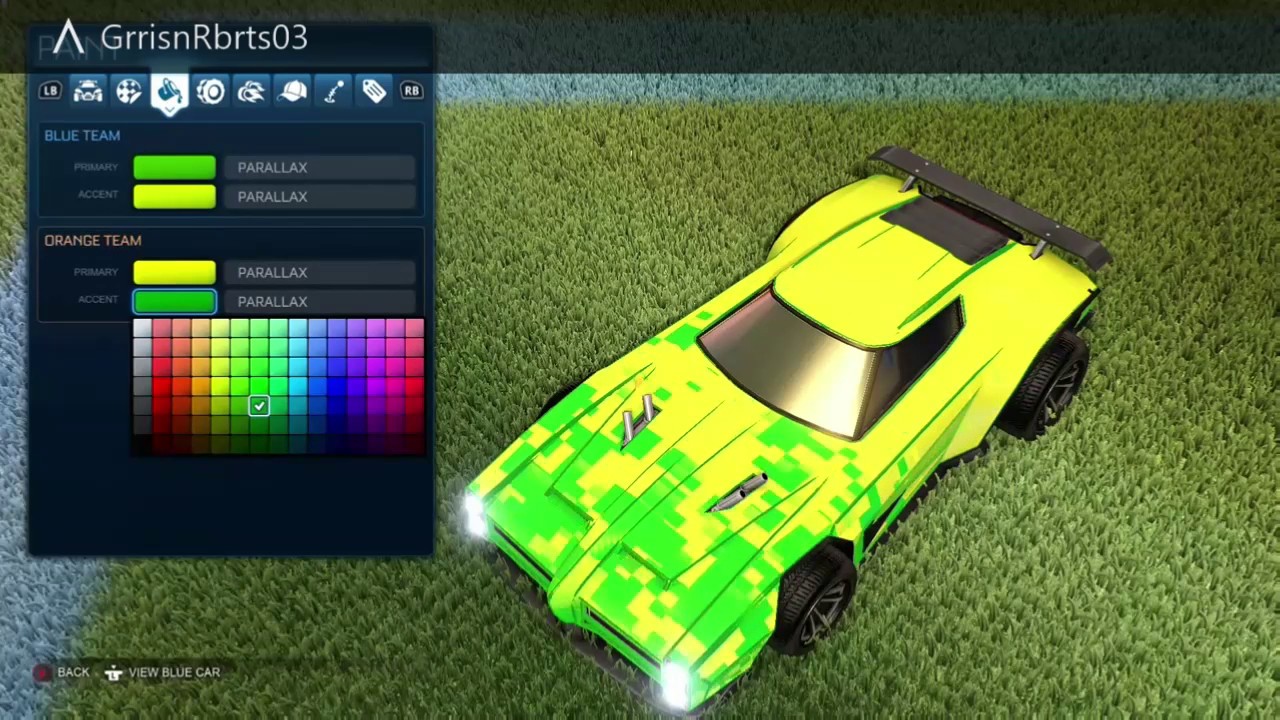 Parallax Car Design (Rocket League®) - YouTube
