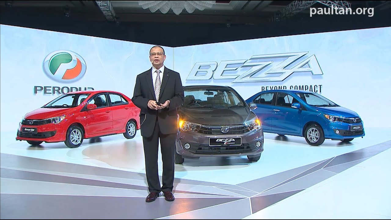 Perodua Bezza Launch Event Full Live Coverage by PAULTAN.ORG - YouTube