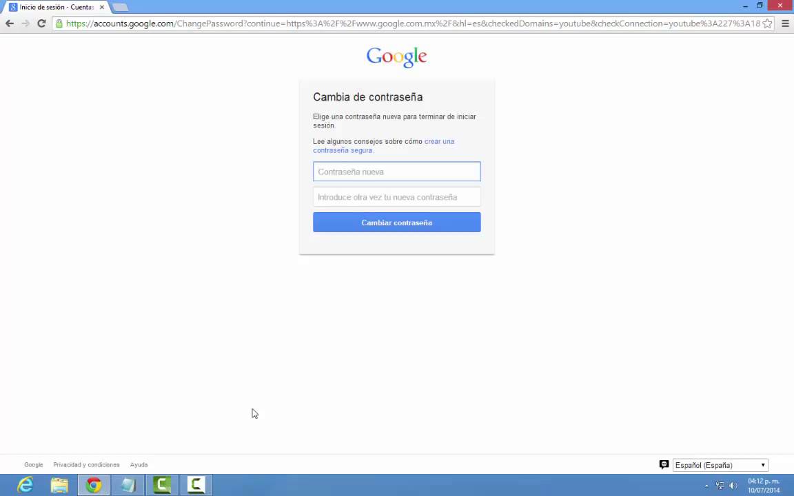 Cómo entrar a tu cuenta de Google Apps por primera vez - YouTube