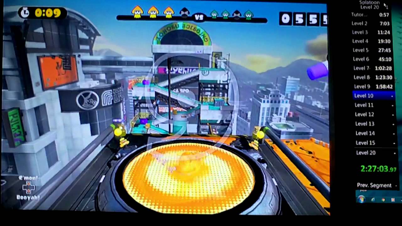 Splatoon level 20 speedrun in 17:10:24 (Part 2/14) (ROAD TO NEW UPDATE ...