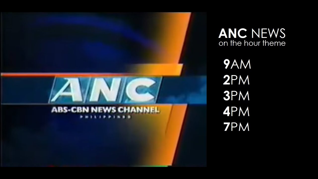 (ABS-CBN News Channel) ANC News on the hour partial/semi-full theme ...