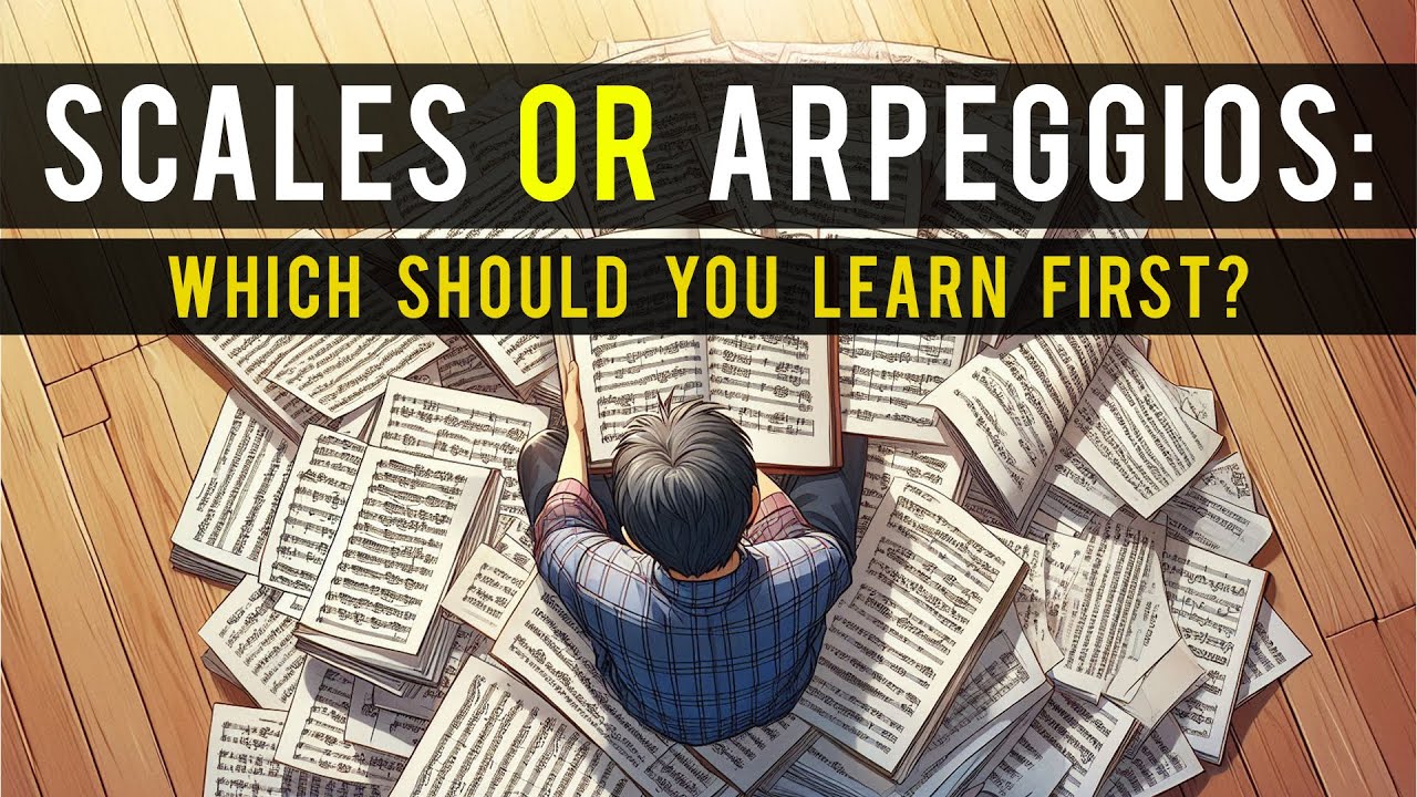 WHICH SHOULD YOU LEARN FIRST: Scales or Arpeggios? - YouTube