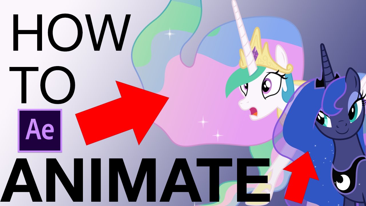 Tutorial - How to Animate Celestia and Luna's Manes in Adobe After ...