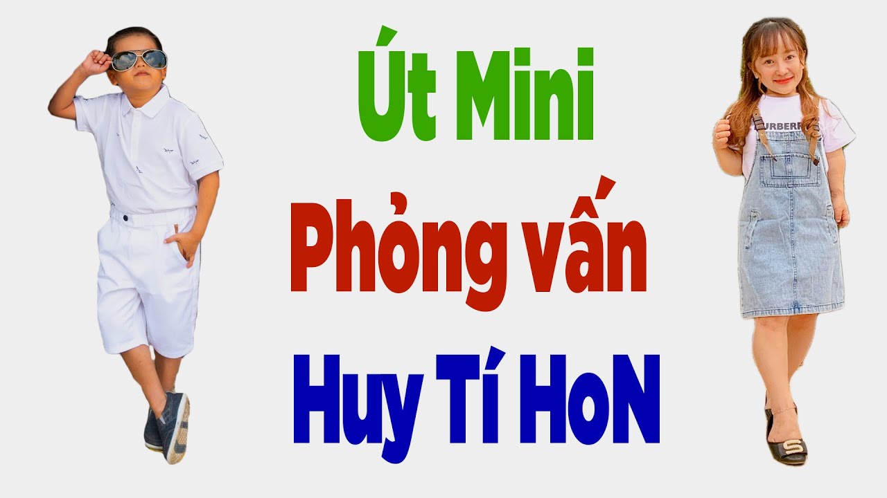 Ut Mini lần đầu phỏng vấn nhưng đã tung ra câu hỏi khiến Huy bối rối ...