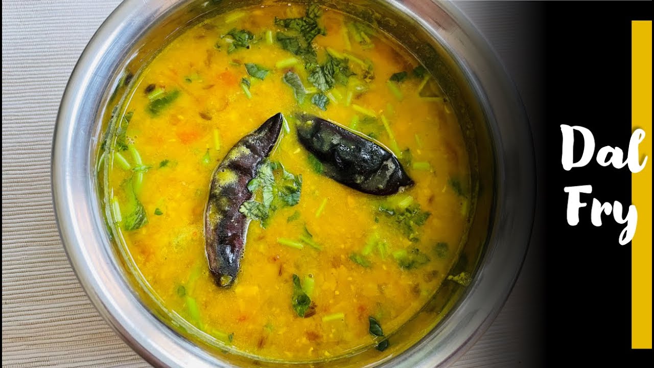 Easy Dal Fry Recipe / Toor dal fry/ How to make dal fry - YouTube