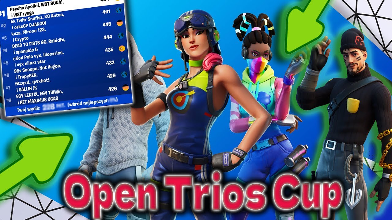 😎 Open Trios Cup w Fortnite (#fortnite Chapter 5 Season 3) - YouTube