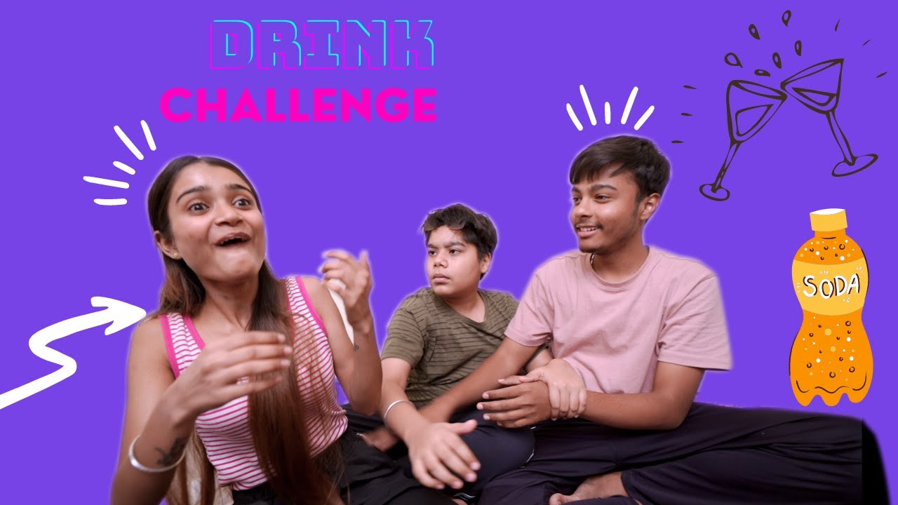 Blindfold Drink Challenge || FUN UNLIMITED || Guess The Drink Challenge ...