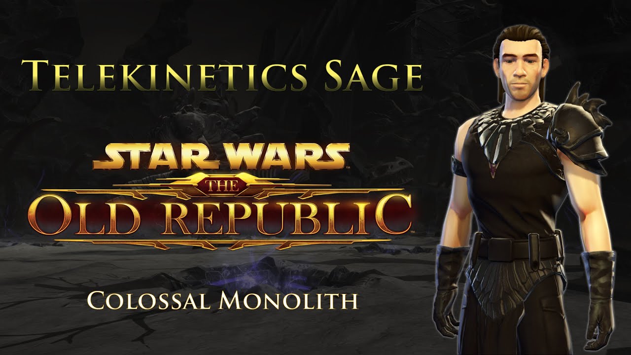 SWTOR PvE 6.0 - Telekinetics Sage - Veteran Mode Colossal Monolith (Dec ...