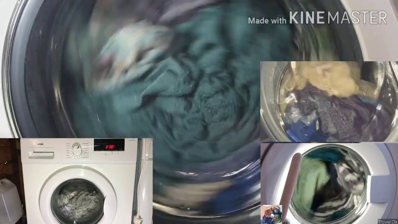 Wash race 22 - Beko vs bush vs hoover vs Logik - Cotton 90c - YouTube