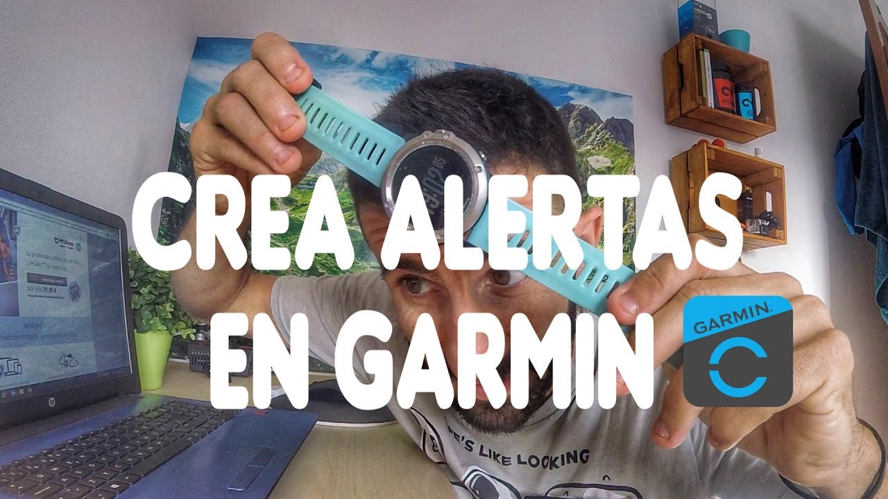 COMO CREAR ALERTAS EN GARMIN - YouTube