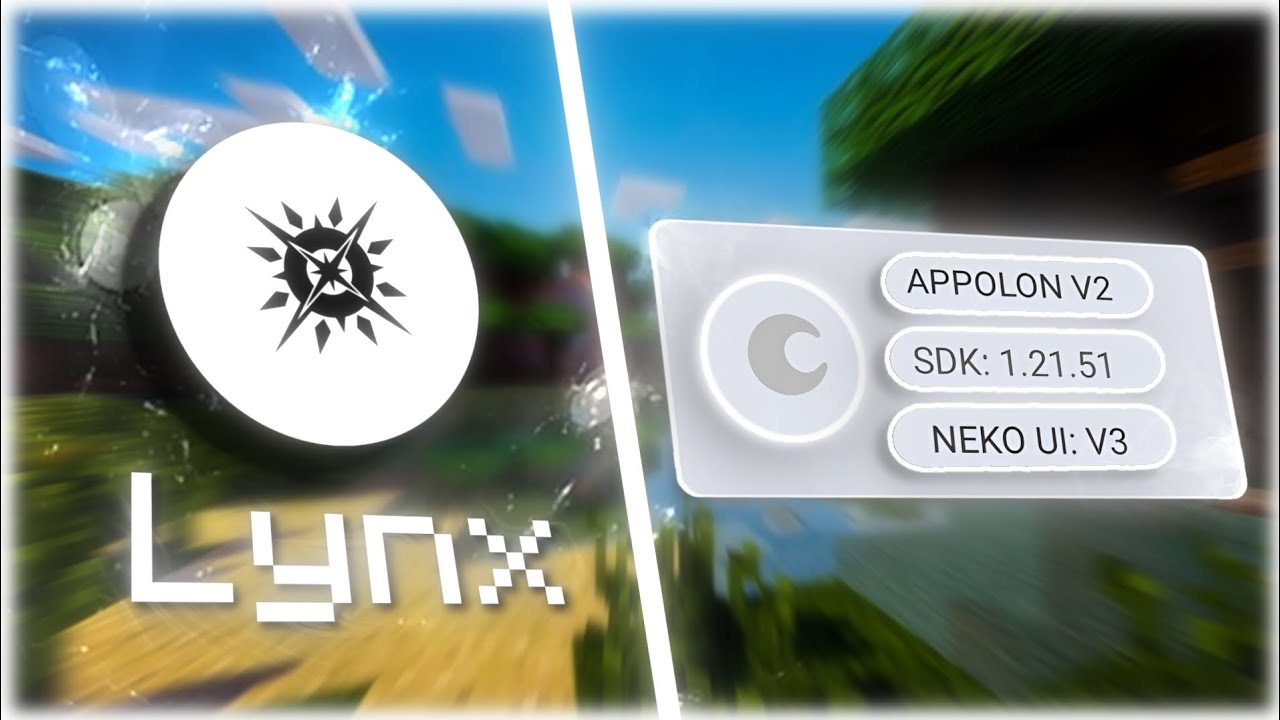 New Lynx Launcher for MCPE 1.21.51 || MCPE Android Hacked Client ...