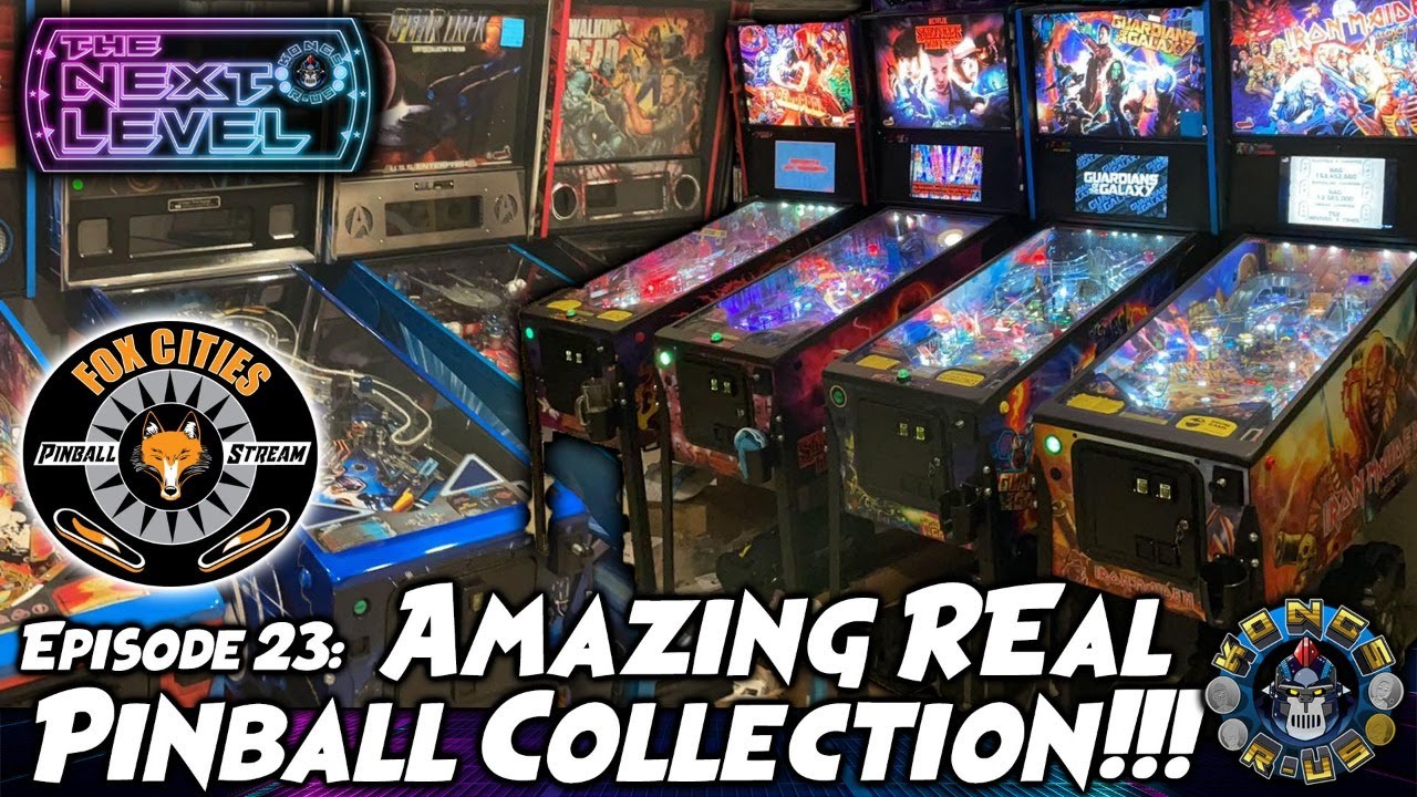 Real Pinball Talk and Home Arcade Tour! W/ Fox Cities Pinball ((The ...