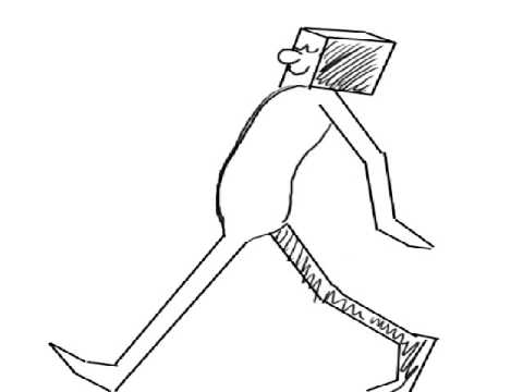 Hand-Drawn Walk Cycle (Richard Williams Lesson) - YouTube