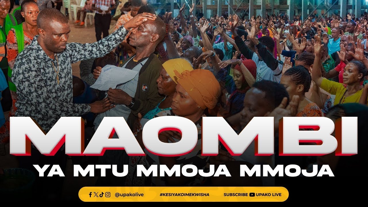 🔴#LIVE: MAOMBI YA KUOMBEA MTU MMOJA MMOJA NA MTUME BONIFACE MWAMPOSA ...