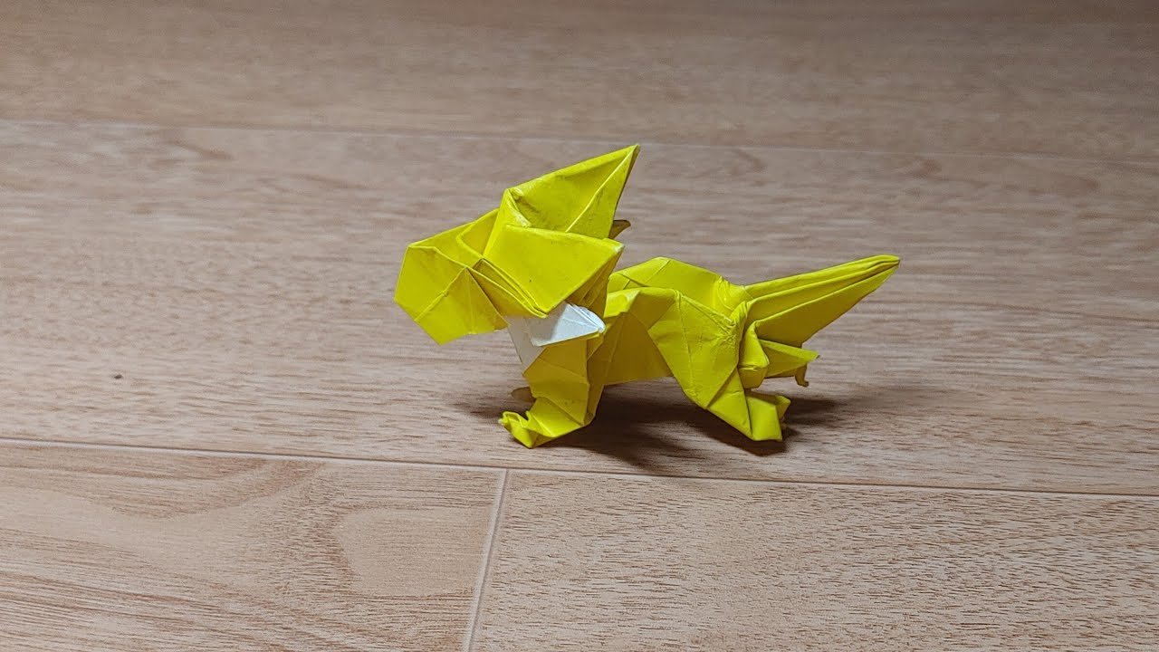 [ポケモン折り紙] サンダースの折り方 종이접기 포켓몬 쥬피썬더 pokemon origami Jolteon - YouTube