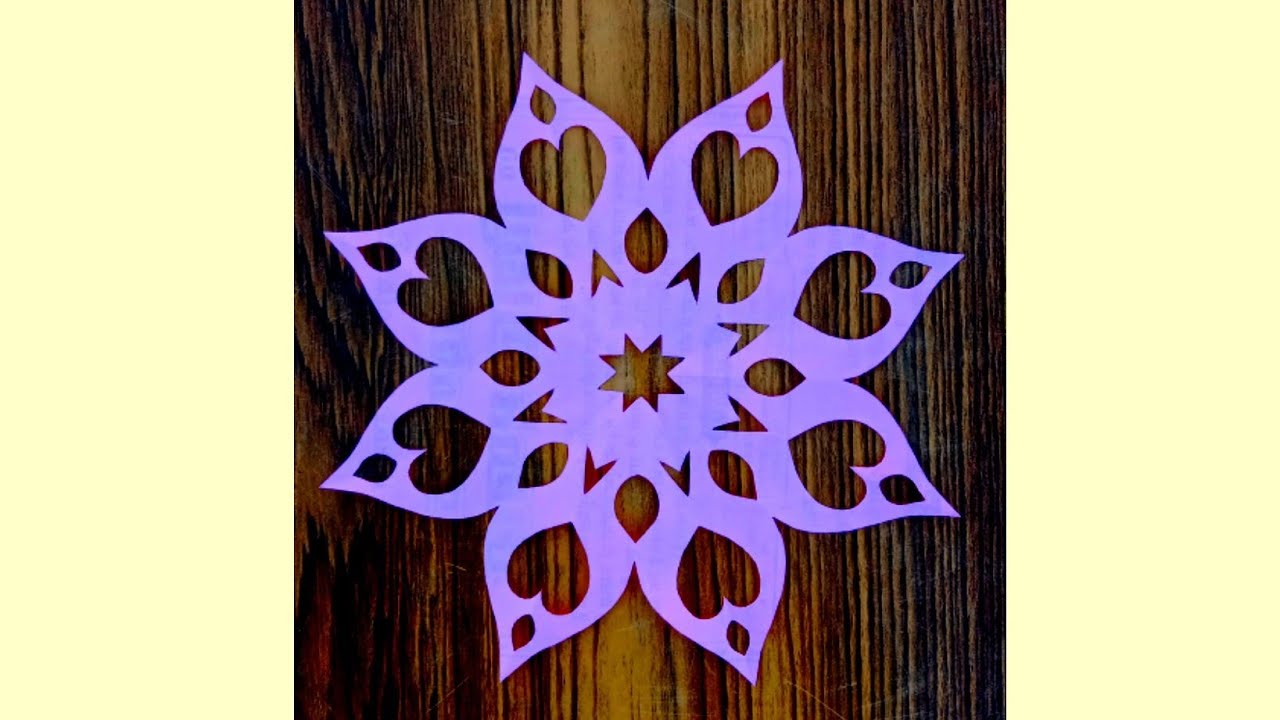 # how to make beautiful pepper crafts design bnana कागज़ की कटिंग से ...