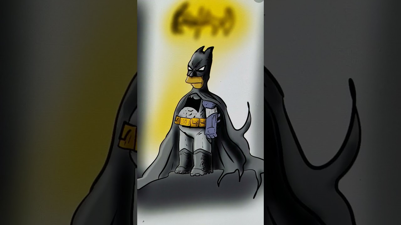 Homer Batman - YouTube