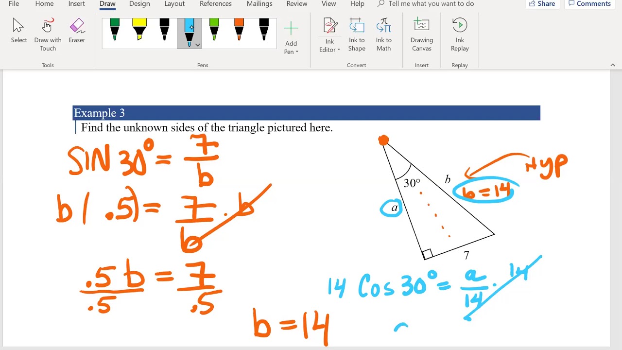5 5 Right Triangles VIDEO (12 min) - YouTube