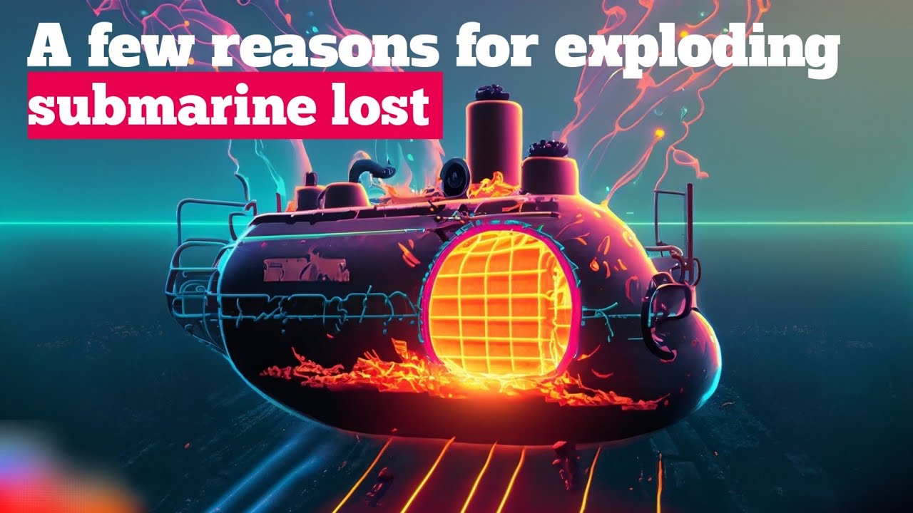 Submarine Titan How to explode under the sea | submarine lost at sea ...