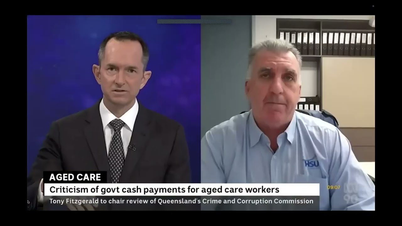 HSU Secretary Gerard Hayes speaks to ABC News - 01 February 2022 - YouTube