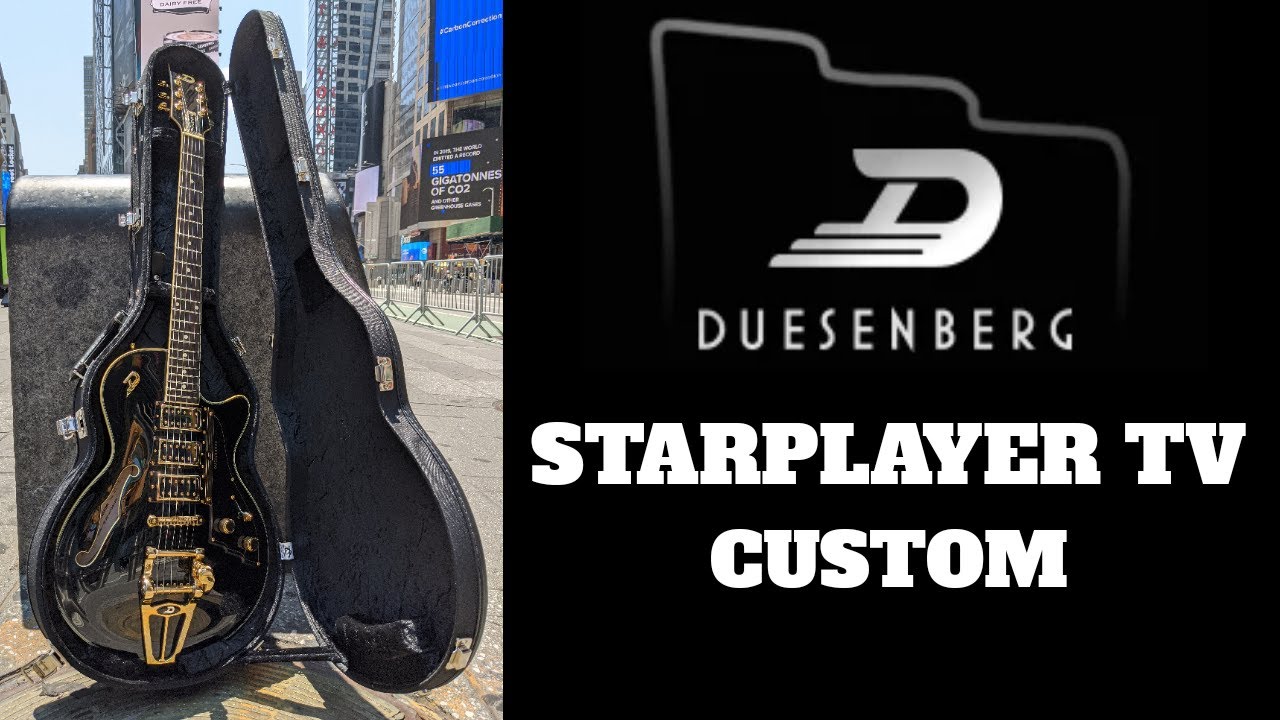 Duesenberg Starplayer TV Custom [My Collection #01] - YouTube