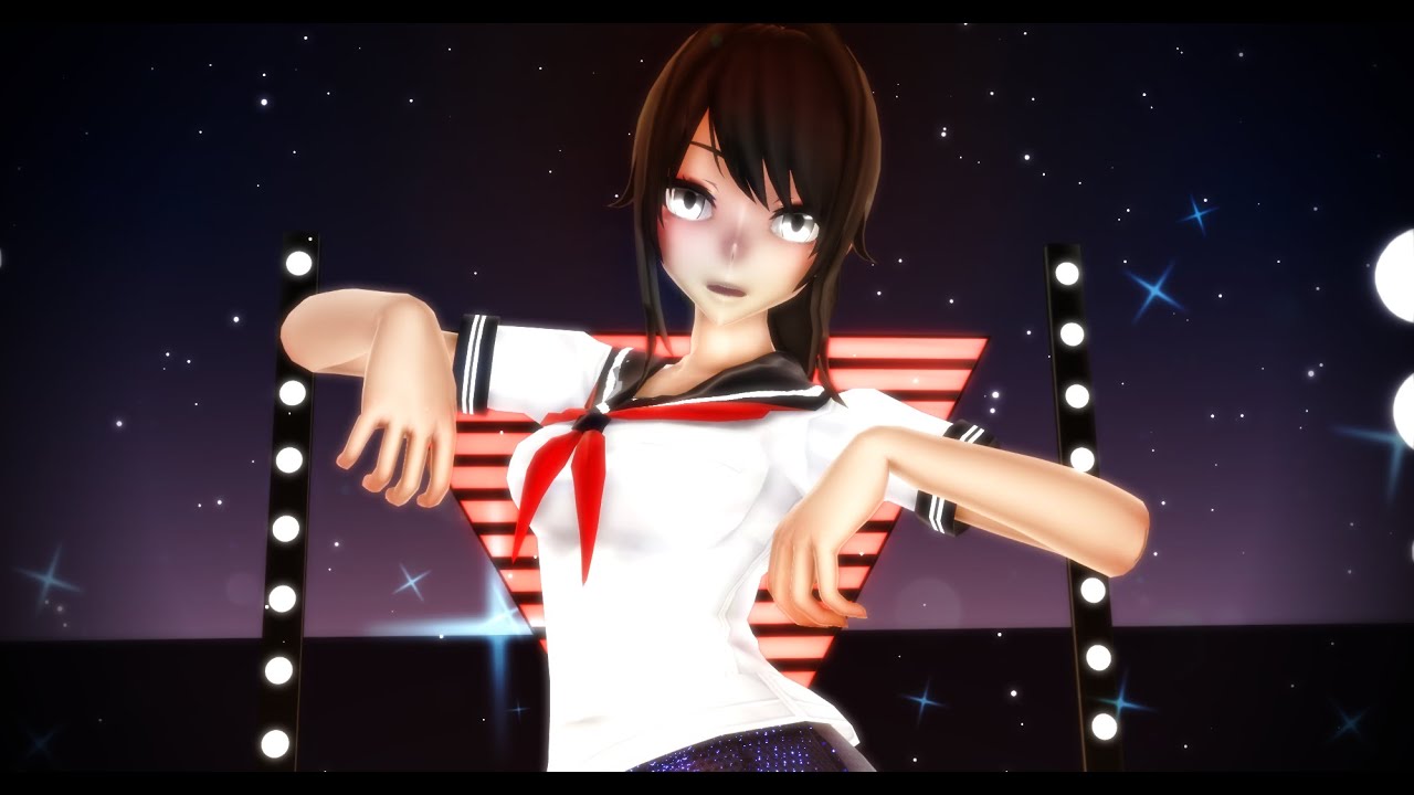 *≡Yandere-Chan≡* Ayano Aishi~ Yandere Simulator【Hit and Run】YS x MMD ...