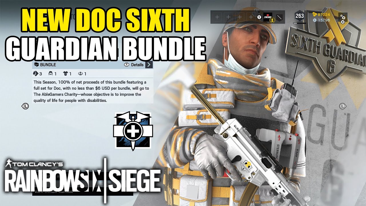 Doc Sixth Guardian Bundle - Rainbow Six Siege - YouTube